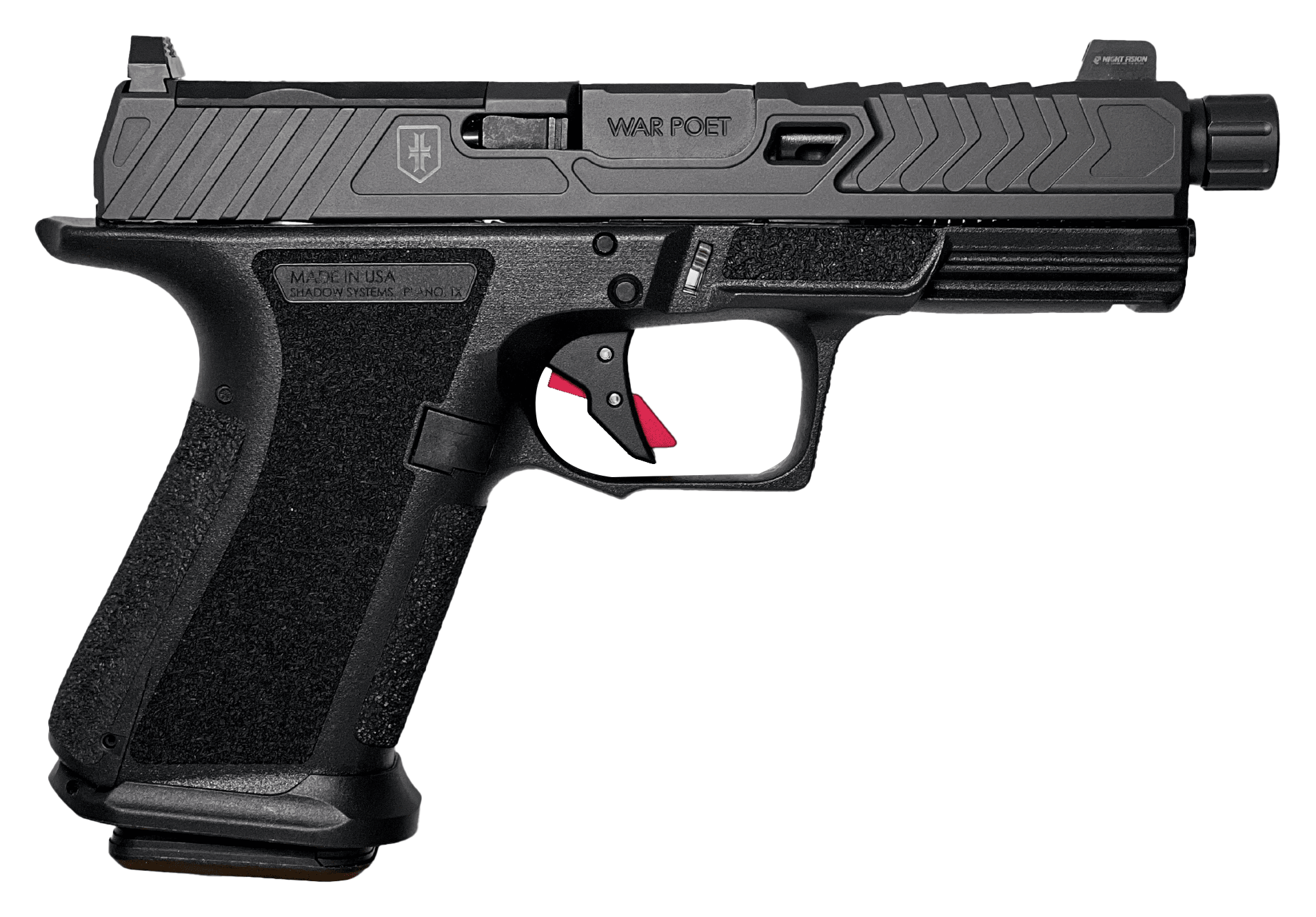 Shadow Systems MR920 War Poet Semi-Auto Pistol with Threaded Barrel ...